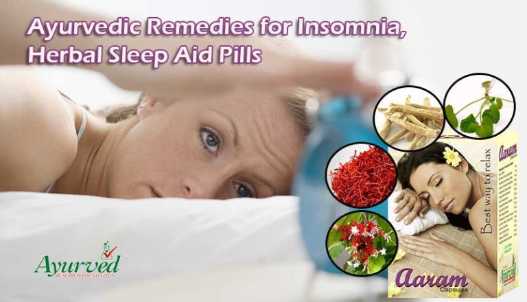Ayurvedic Remedies for Insomnia, Herbal Sleep Aid Pills