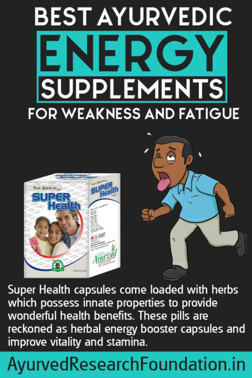 Ayurvedic Super Health Capsules for Energy, Stamina and Power in India