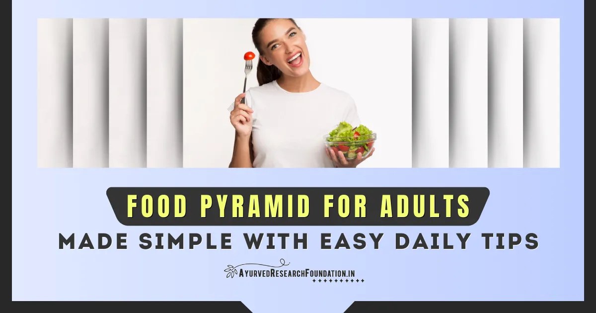 Food Pyramid for Adults, Daily Servings of Foods for Adults